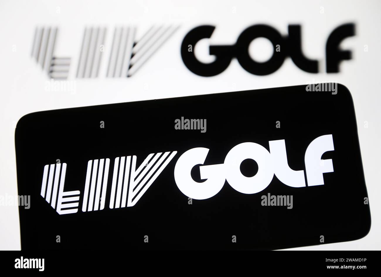Liv golf logo hi-res stock photography and images - Alamy