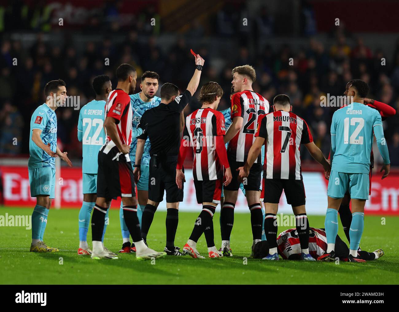 5th January 2024; Gtech Community Stadium, Brentford, London, England ...