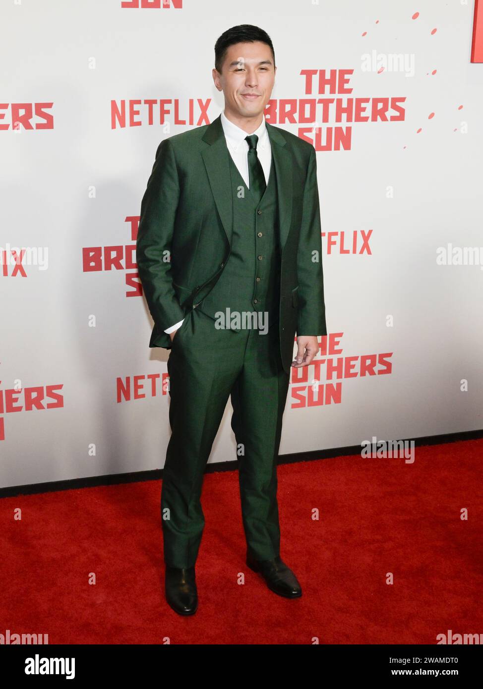 January 4, 2024, Hollywood, California, United States: Byron Wu attends ...