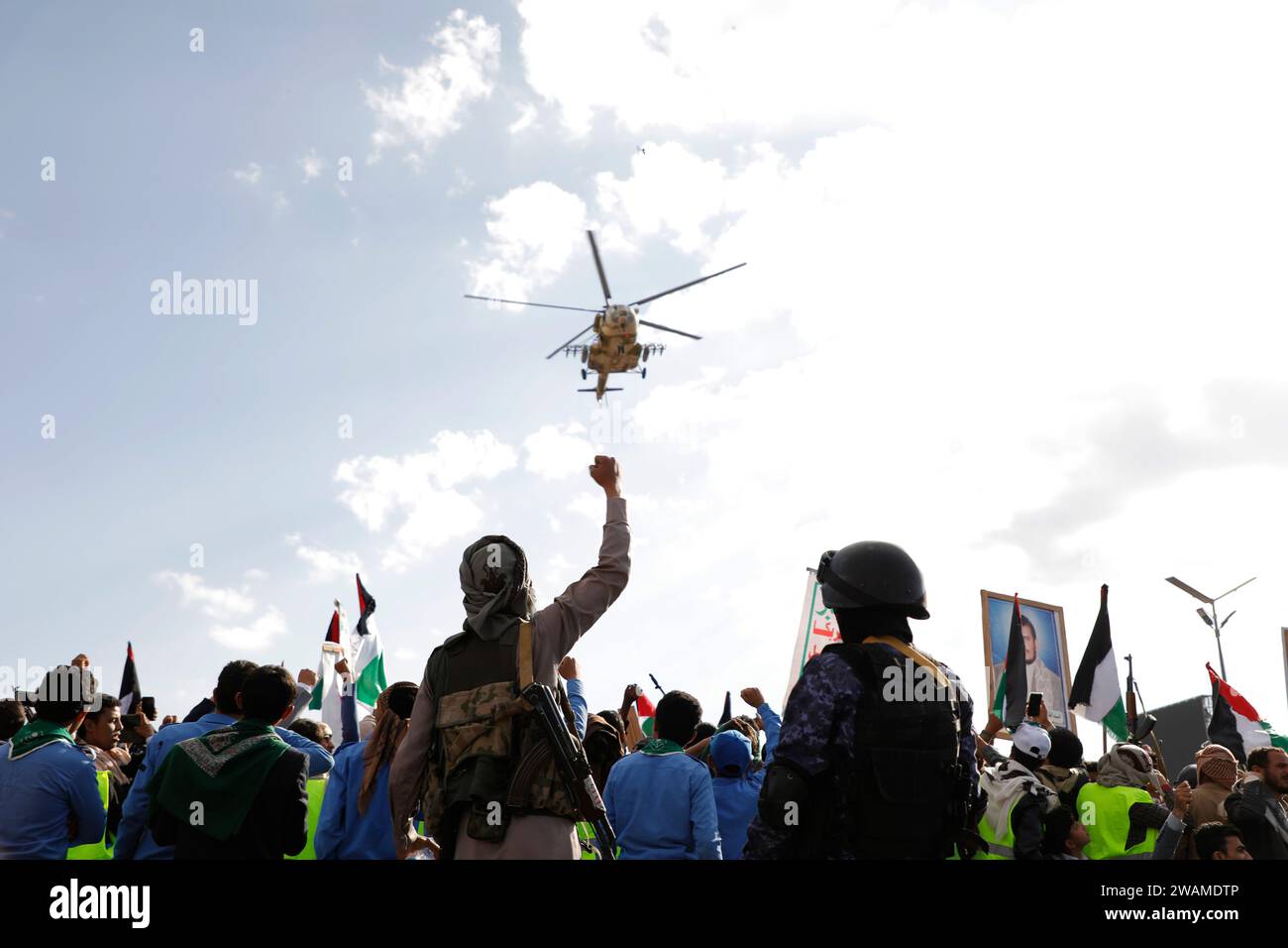 SANAA, Sanaa, Yemen. 5th Jan, 2024. January 05, 2024, Sanaa, Yemen: A ...