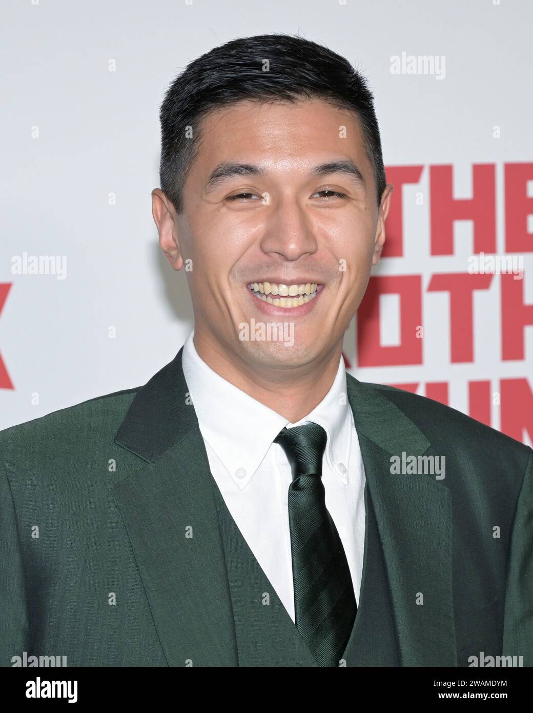 January 4, 2024, Hollywood, California, United States: Byron Wu attends ...