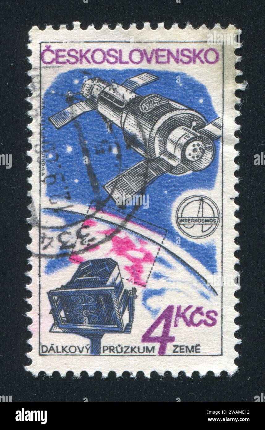 CZECHOSLOVAKIA - CIRCA 1980: stamp printed by Czechoslovakia, shows ...