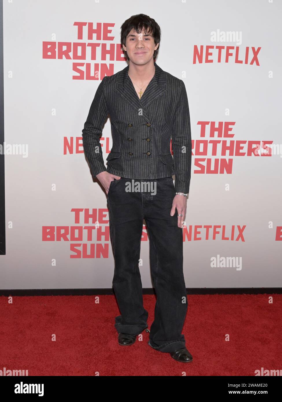 January 4, 2024, Hollywood, California, United States: Ian Ousley ...