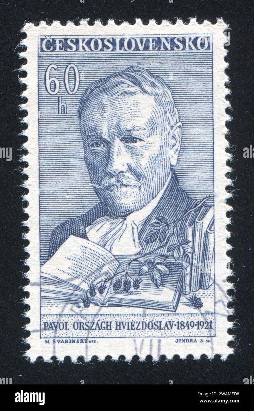 CZECHOSLOVAKIA - CIRCA 1961: stamp printed by Czechoslovakia, shows ...