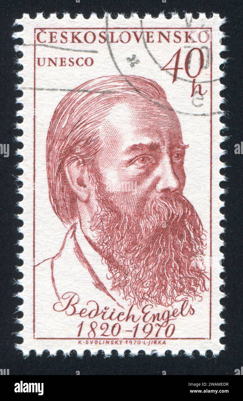 CZECHOSLOVAKIA - CIRCA 1970: stamp printed by Czechoslovakia, shows ...