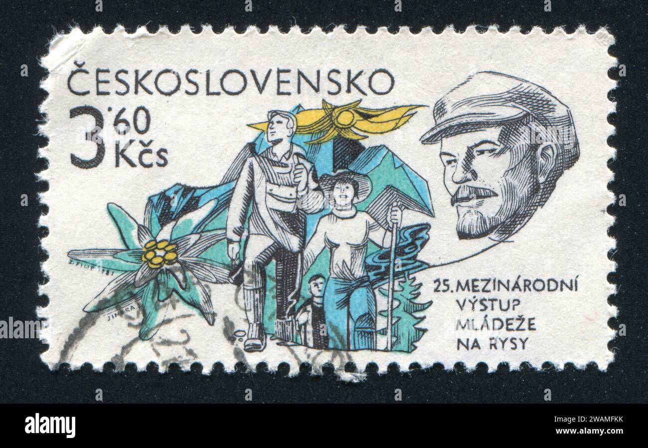 CZECHOSLOVAKIA - CIRCA 1981: stamp printed by Czechoslovakia, shows ...