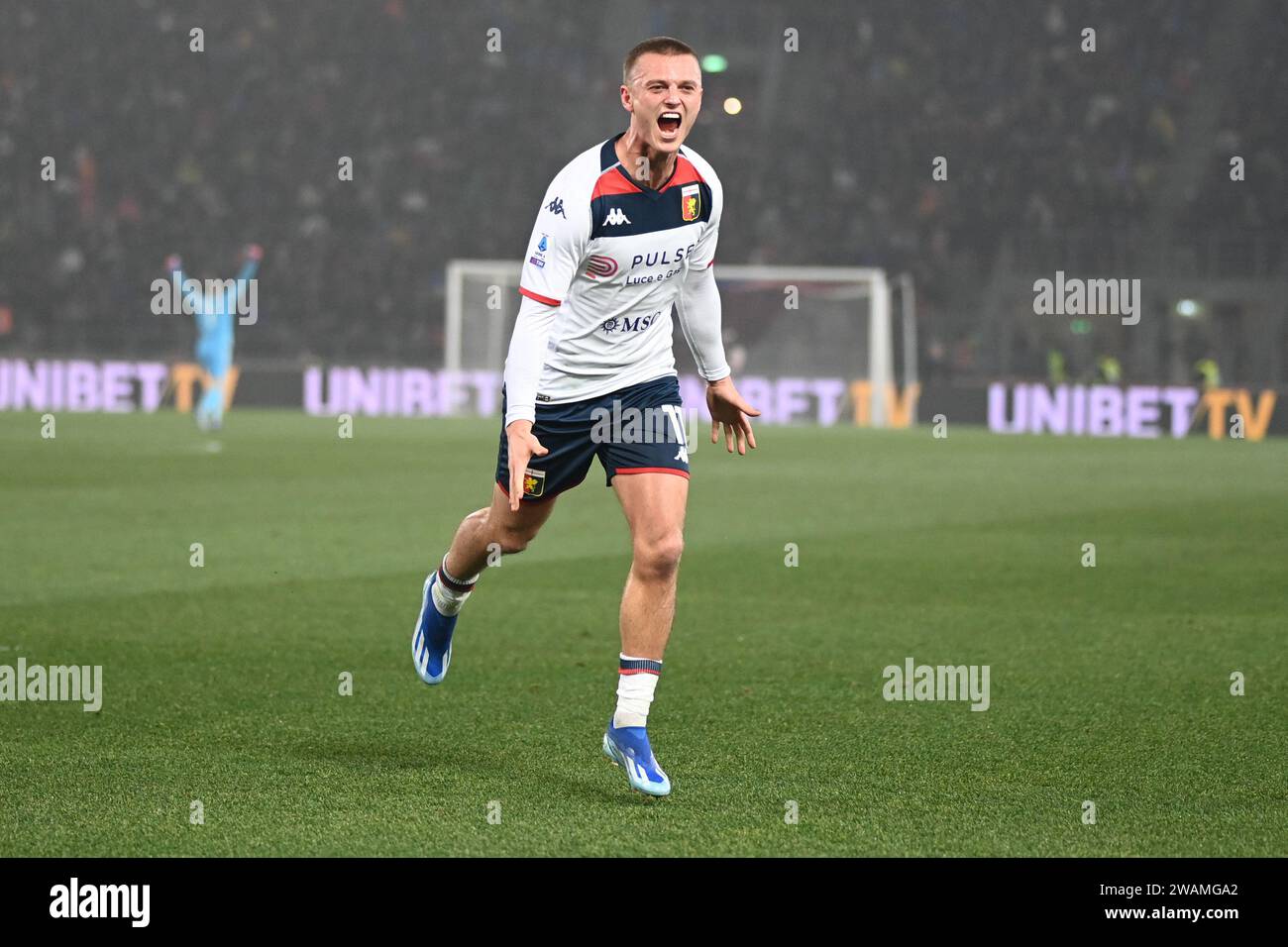 Bologna, Italy. 05th Jan, 2024. Albert Gudmundsson (Genoa CFC ...