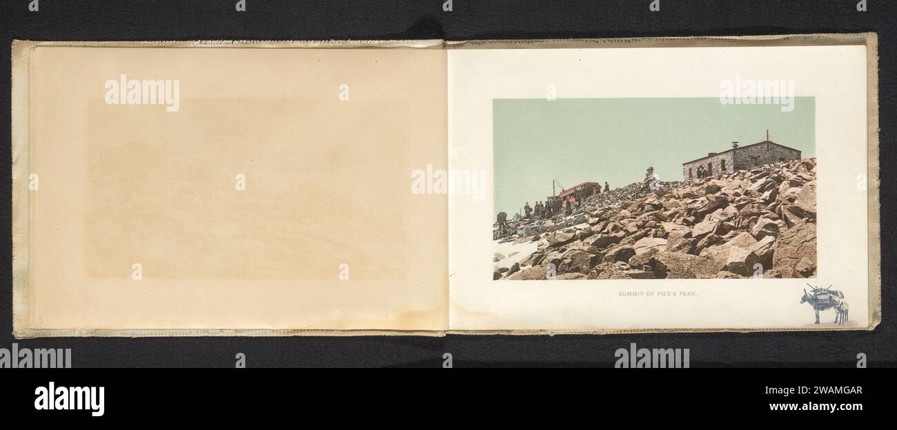 View of the top of Pike's Peak, Anonymous, c. 1894 - in or before 1899 ...