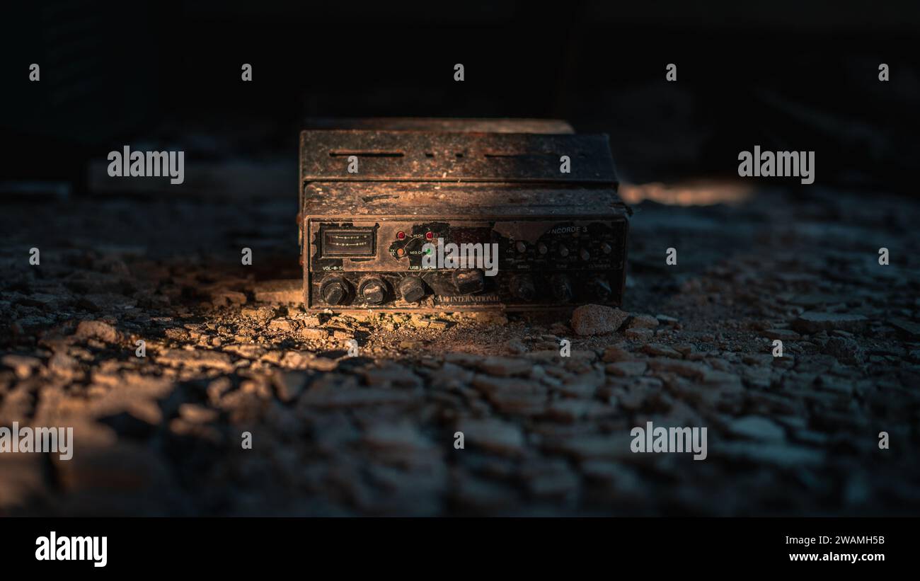 Postapocalyptic radio hi-res stock photography and images - Alamy