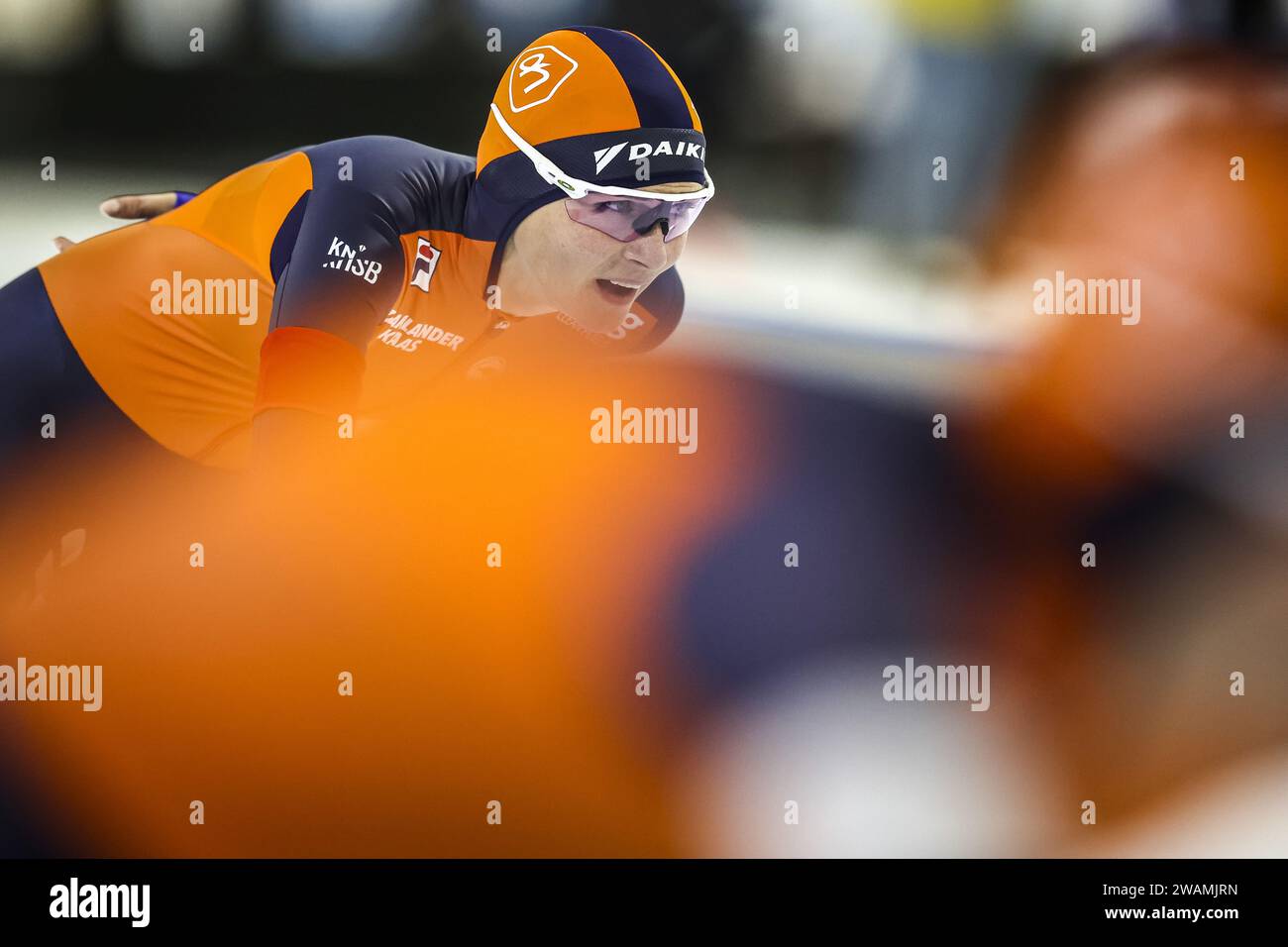 Long track skaters european championship distances hi-res stock photography and images - Alamy