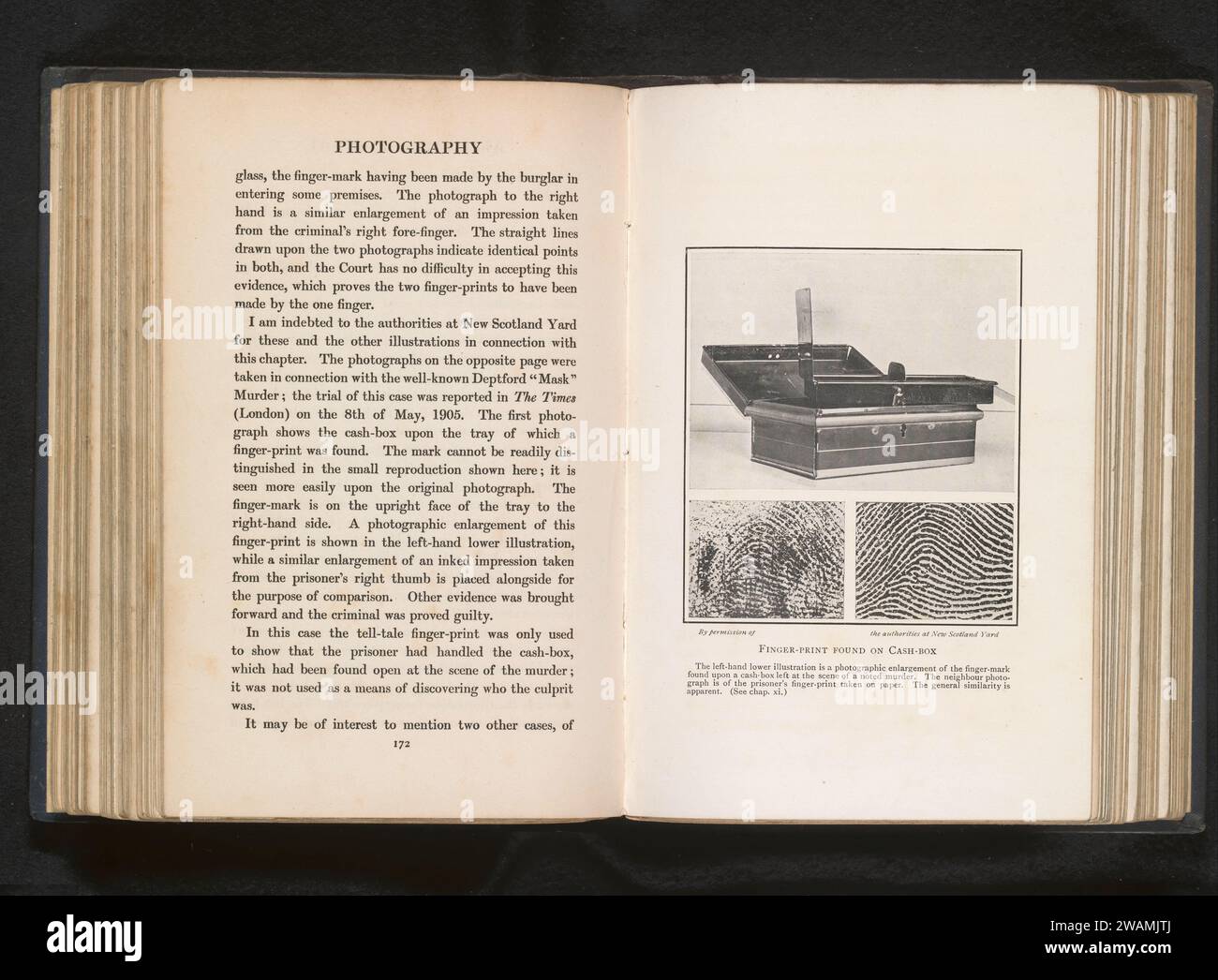 Money box and two fingerprints, anonymous, c. 1898 - in or before 1908 ...
