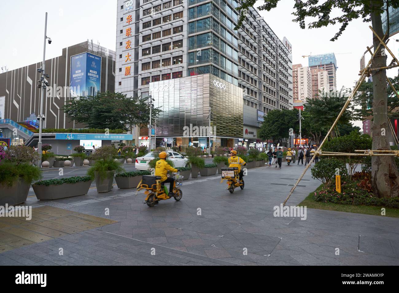 China shenzhen street view in hi-res stock photography and images - Alamy