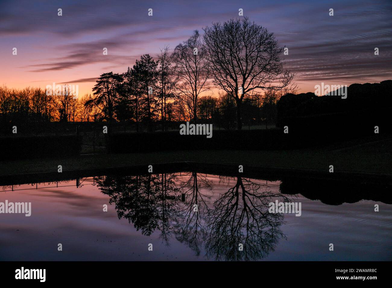 The Newt in Somerset a Georgian Family Home and Estate Stock Photo - Alamy