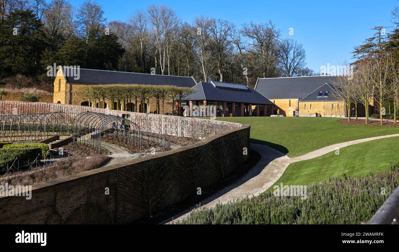 The Newt in Somerset a Georgian Family Home and Estate Stock Photo - Alamy