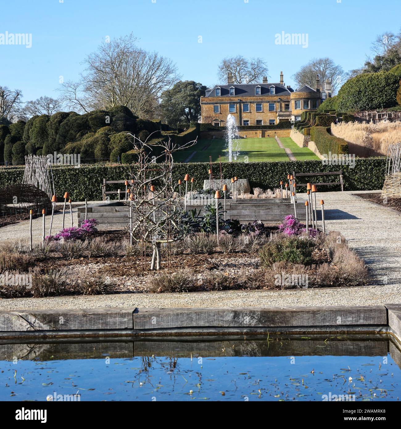The Newt in Somerset a Georgian Family Home and Estate Stock Photo - Alamy