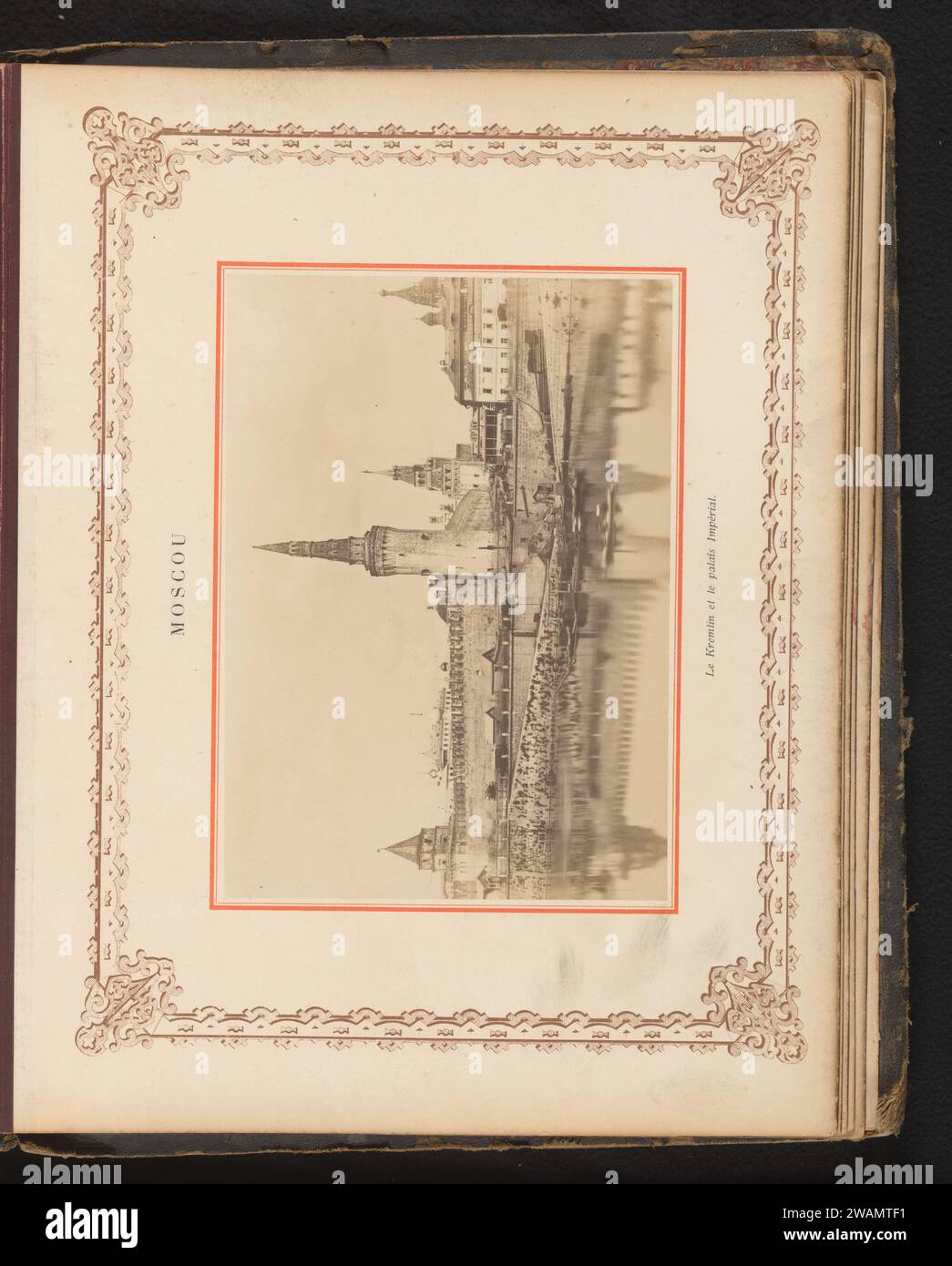 View of the Kremlin and the Palace of the Tsar in Moscow, Russia ...