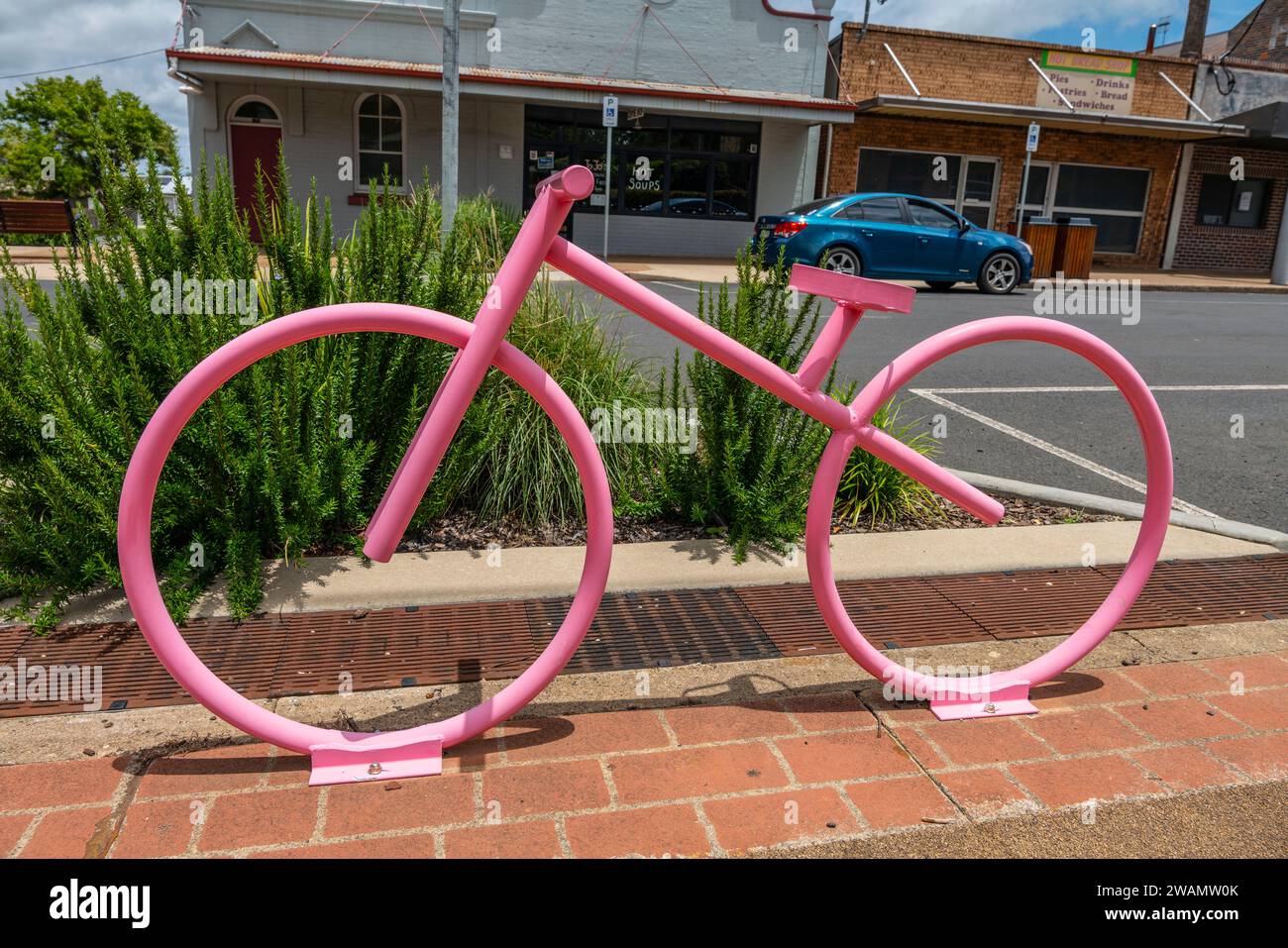 The 'standing bikes' were first installed in May 2017 as part of the ...