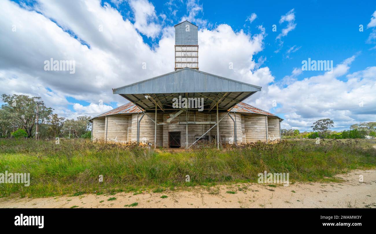 Mount Russell Silo near inverell in northern new south wales, built ...