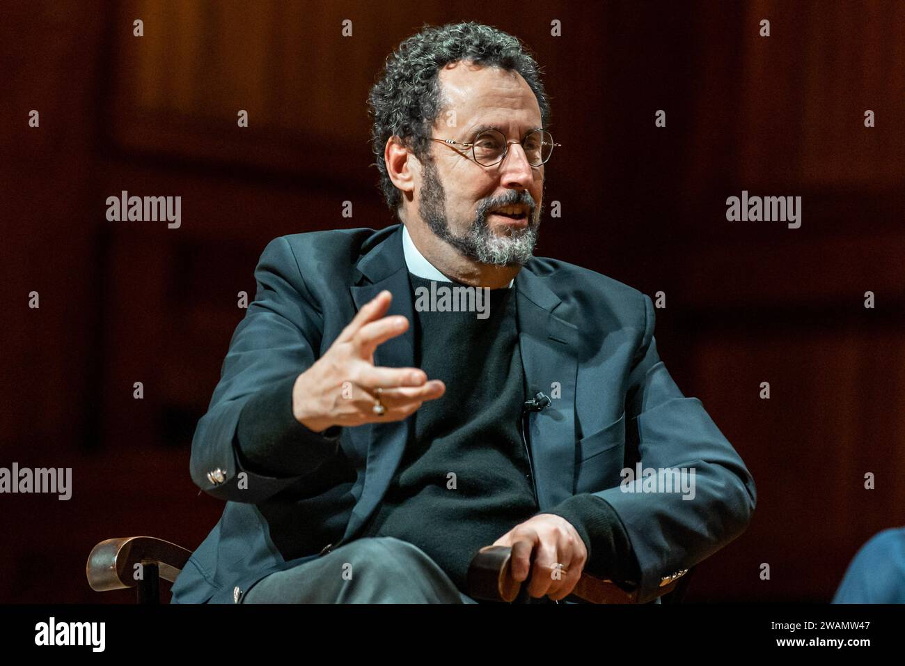 Tony Kushner in conversation with Harvard professor Stephen J ...