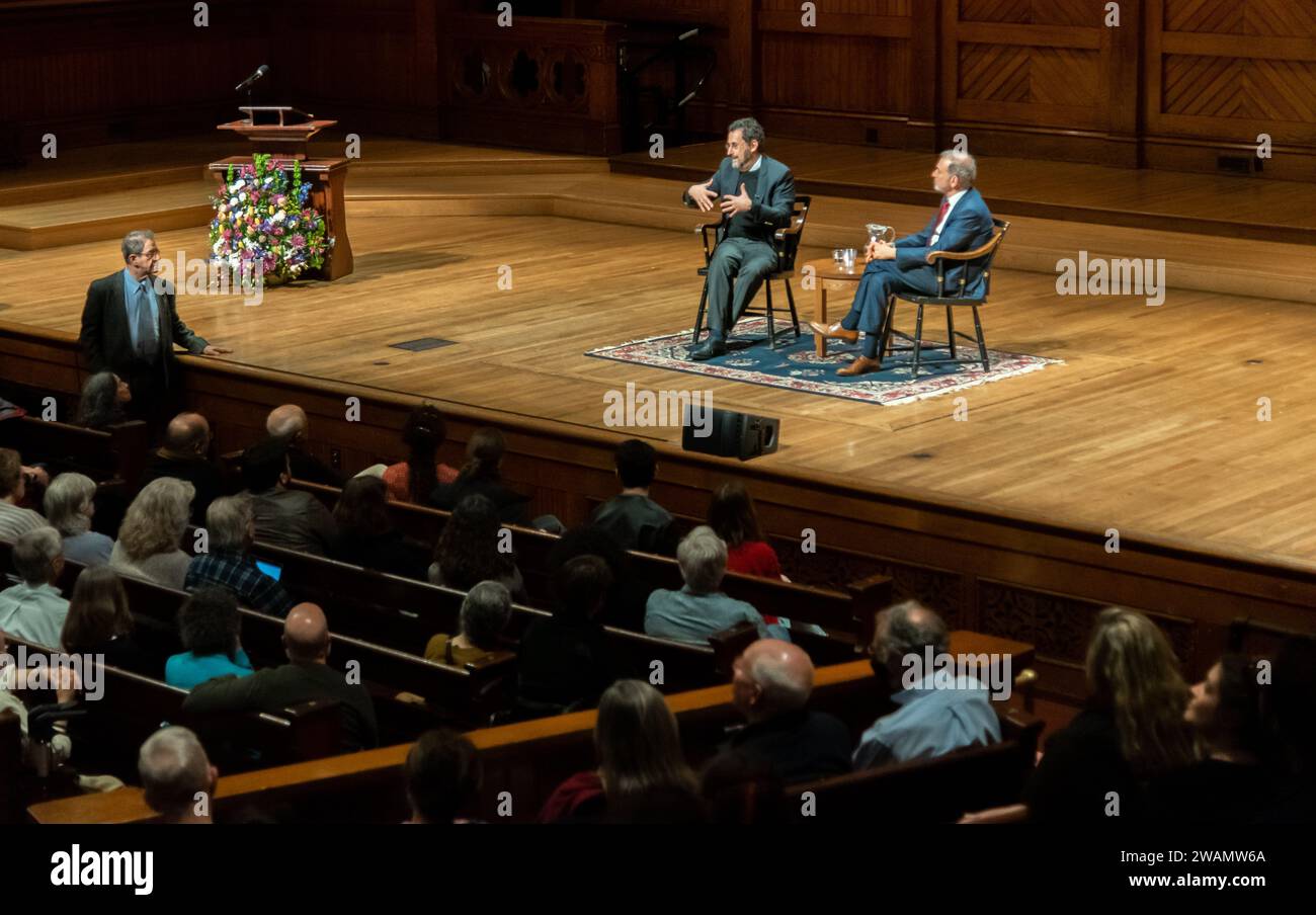 Tony Kushner in conversation with Harvard professor Stephen J ...