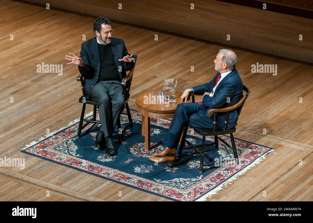 Tony Kushner in conversation with Harvard professor Stephen J ...