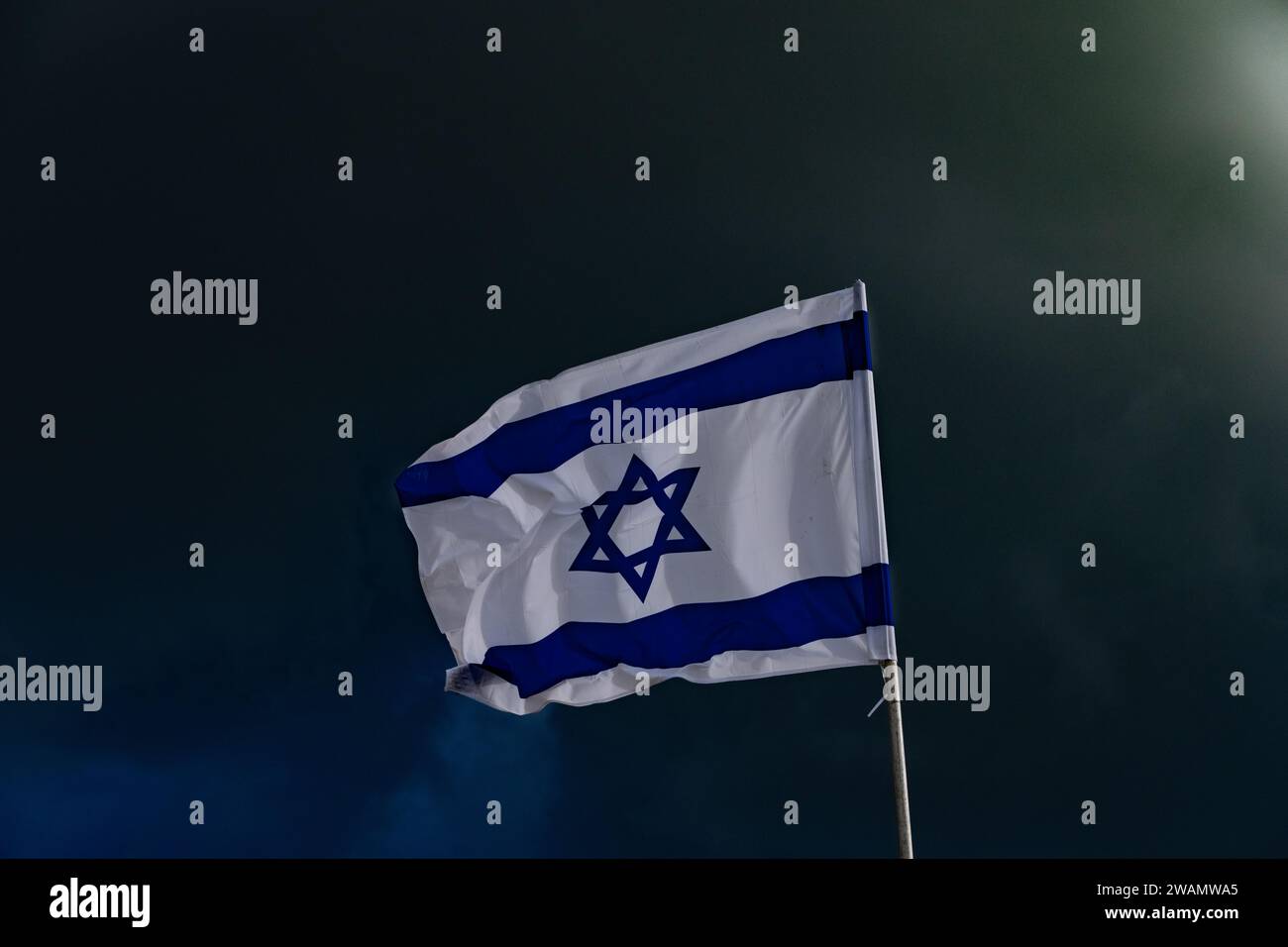 Israel flag blue hi-res stock photography and images - Alamy