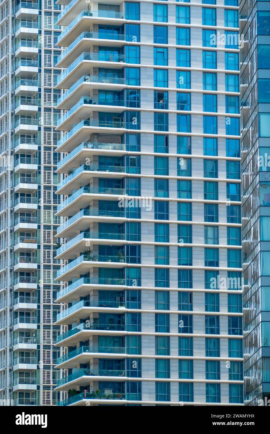 Balconies modern apartment buildings hi-res stock photography and ...
