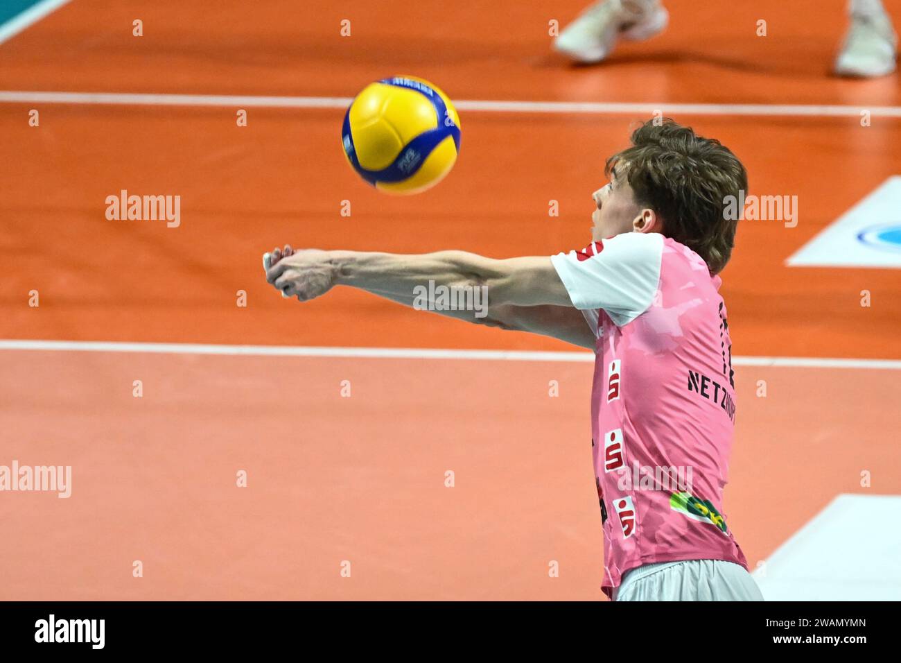 Berlin, Deutschland 05. Januar 2024: 1. VBL - 2023/2024 - Berlin ...