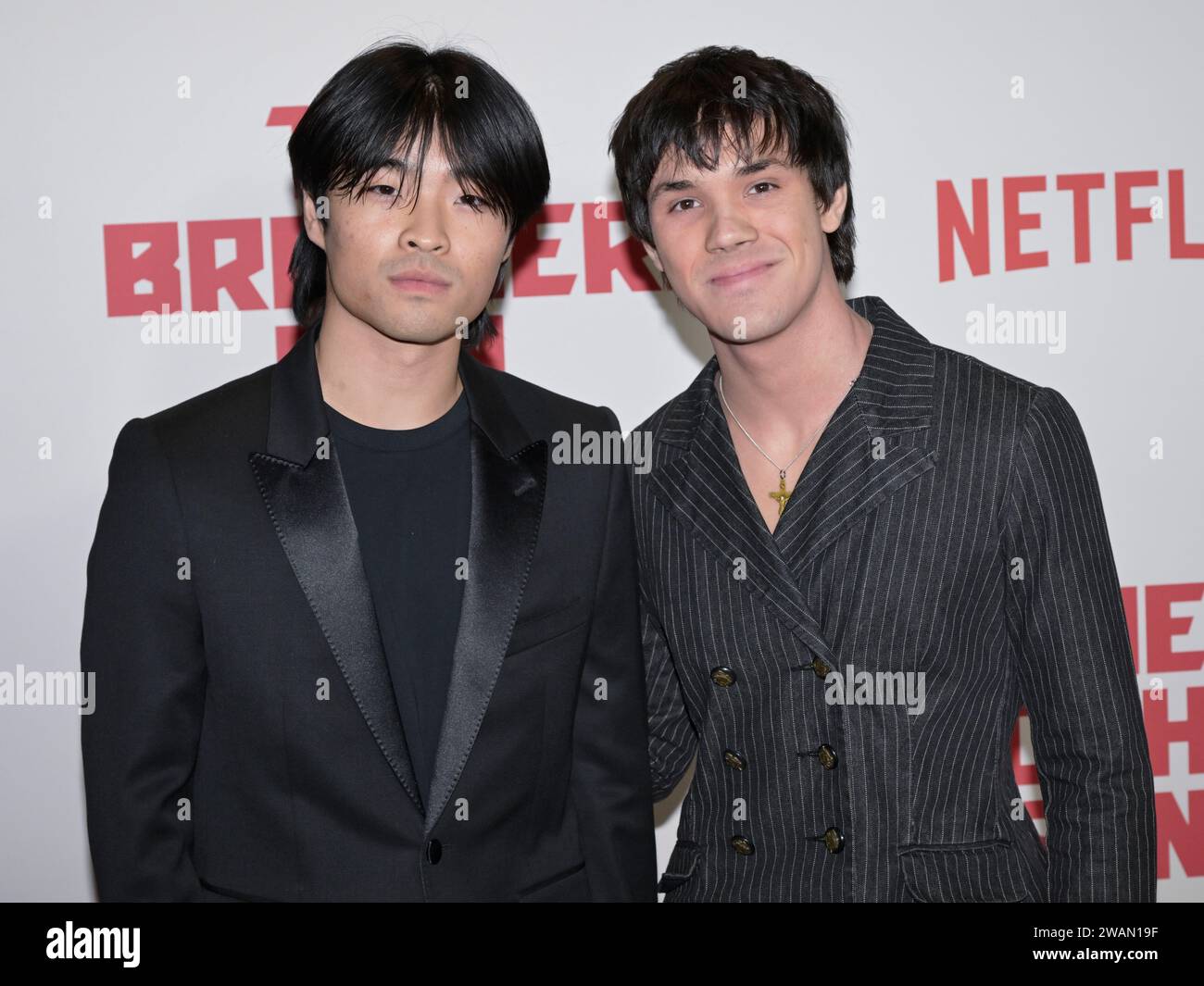 January 4, 2024, Hollywood, California, United States: Dallas Liu and ...