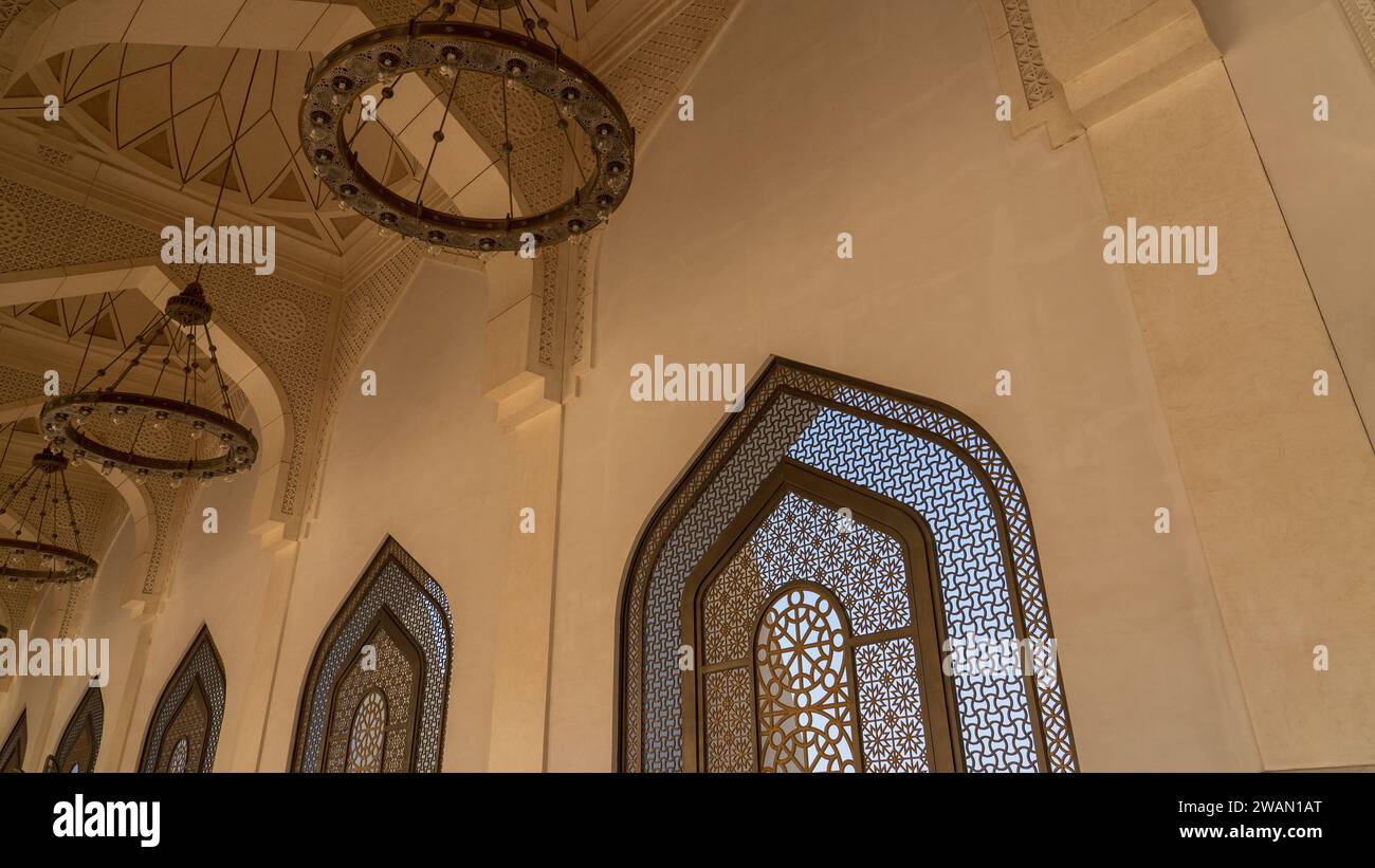 Doha, Qatar- December 12,2023 : Largest mosque in Qatar, Imam Abdul ...