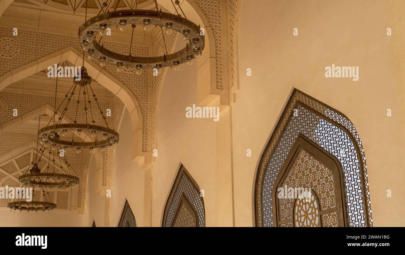 Doha, Qatar- December 12,2023 : Largest mosque in Qatar, Imam Abdul ...