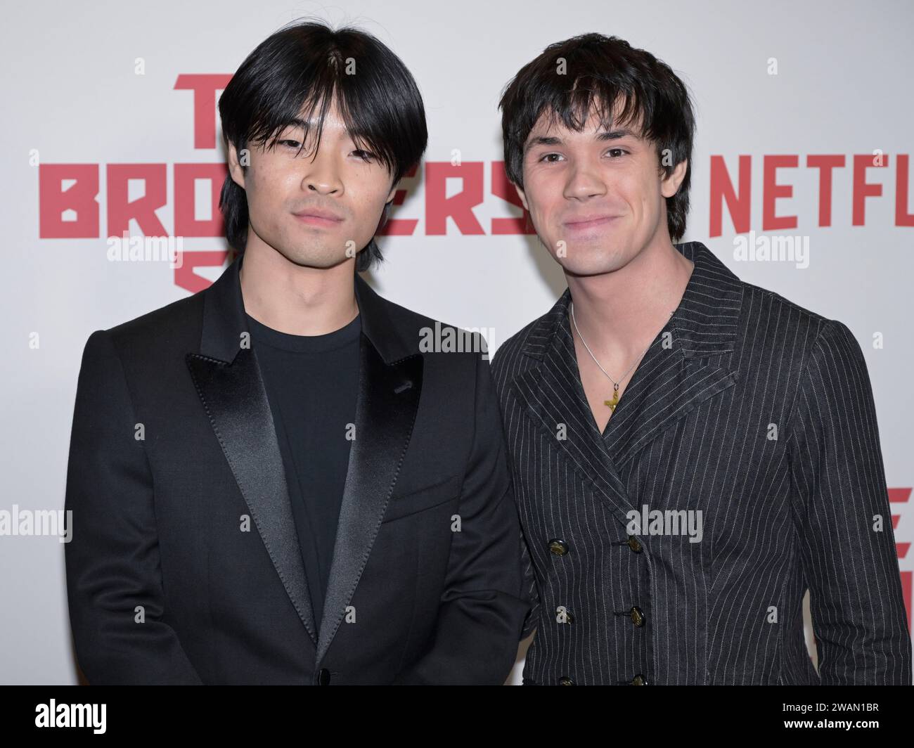 January 4, 2024, Hollywood, California, United States: Dallas Liu and ...