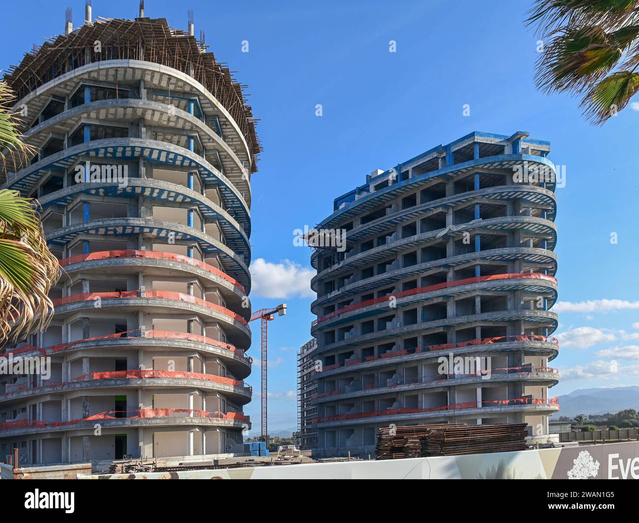 Construction of a residential complex on the Mediterranean coast 7 ...