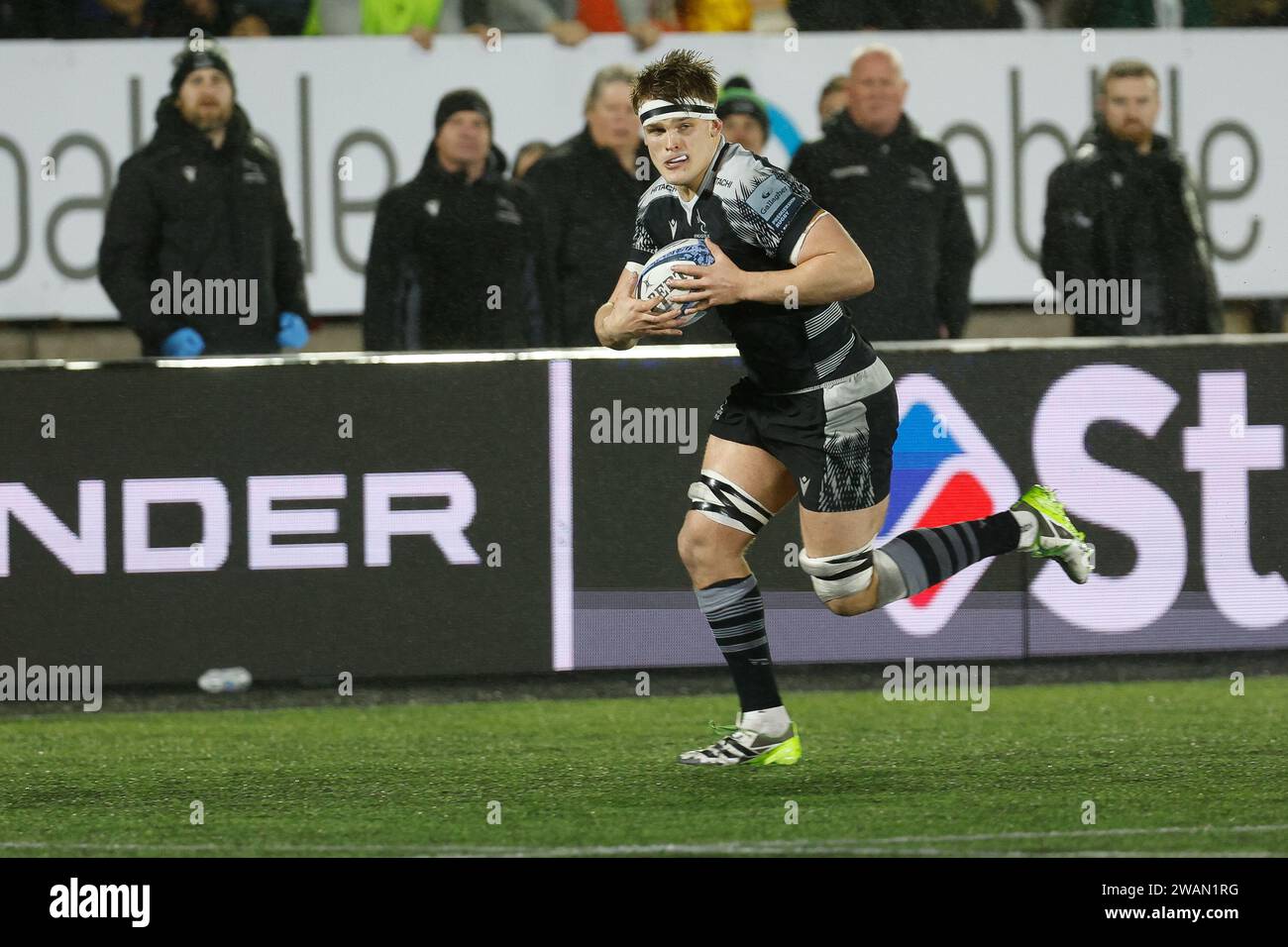 Newcastle, UK. 05th Jan, 2024. Guy Pepper of Newcastle Falcons in ...