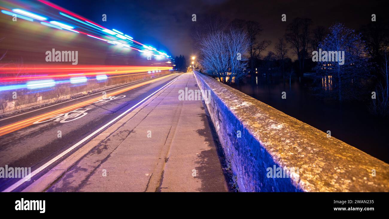Wallingford, England, Friday 5th January 2024. Flooding of the River ...