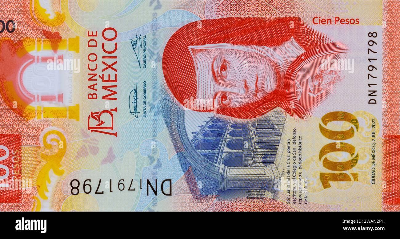 100 peso mexicano hi-res stock photography and images - Alamy