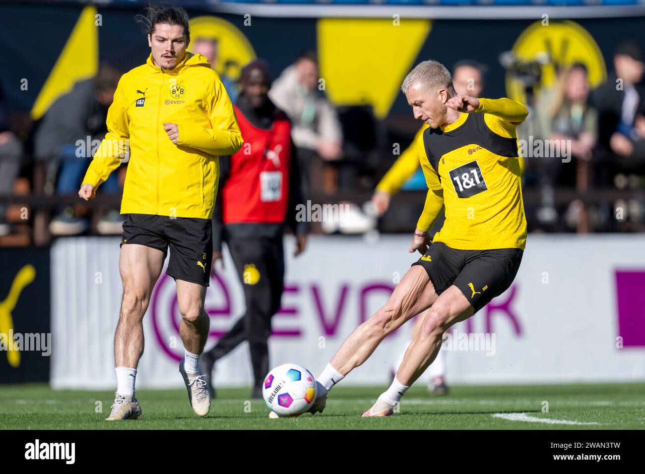 Marbella, Spanien. 05th Jan, 2024. Fußball: 1. Bundesliga, Saison 2023/2024, Trainingslager von ...