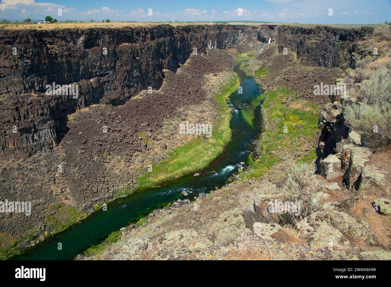 Malad Gorge, Malad Gorge State Park, Idaho Stock Photo - Alamy