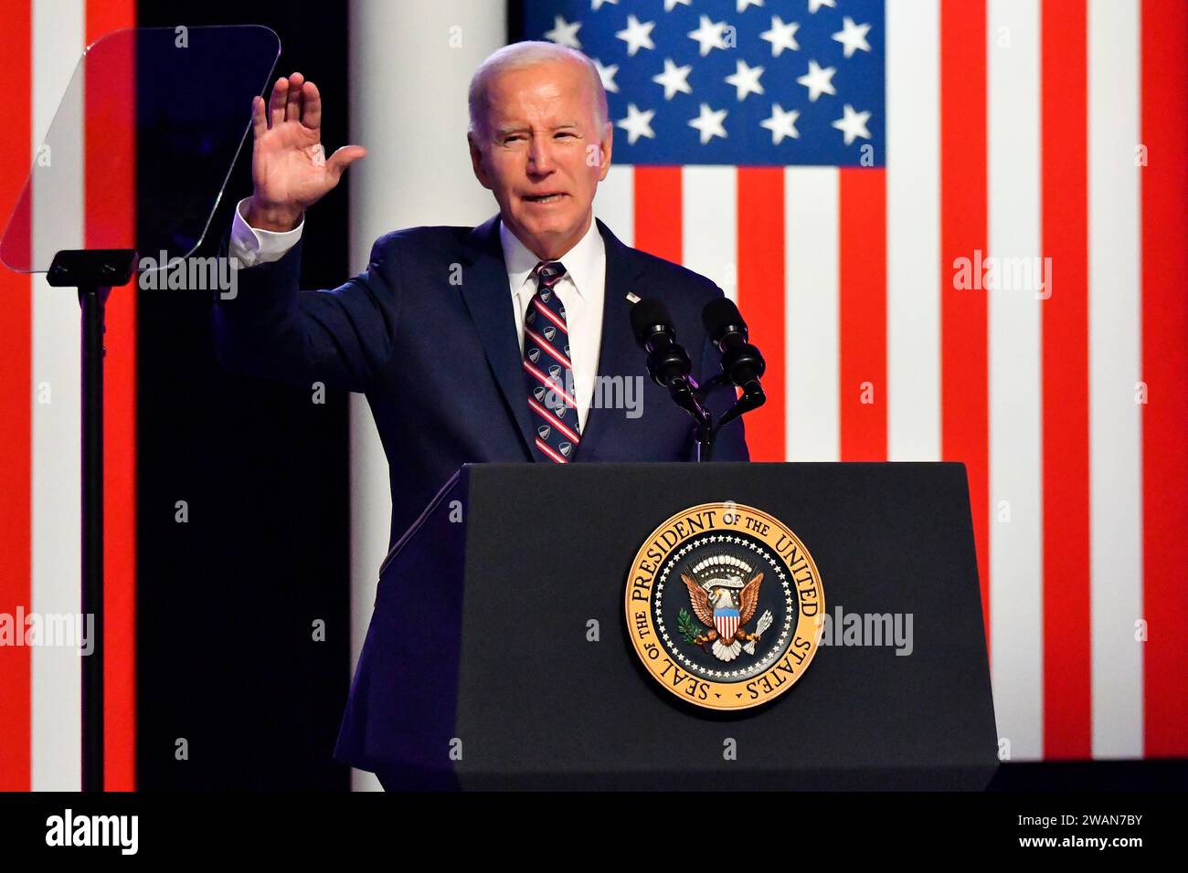 Blue Bell, United States. 05th Jan, 2024. U.S. President Joe Biden ...