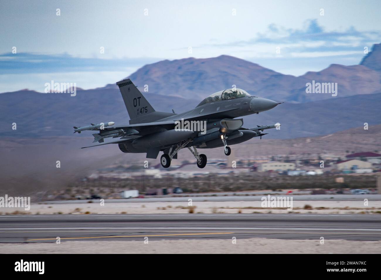 U.S. Air Force 2nd Lt. Madison Marsh, takes off for her familiarization ...