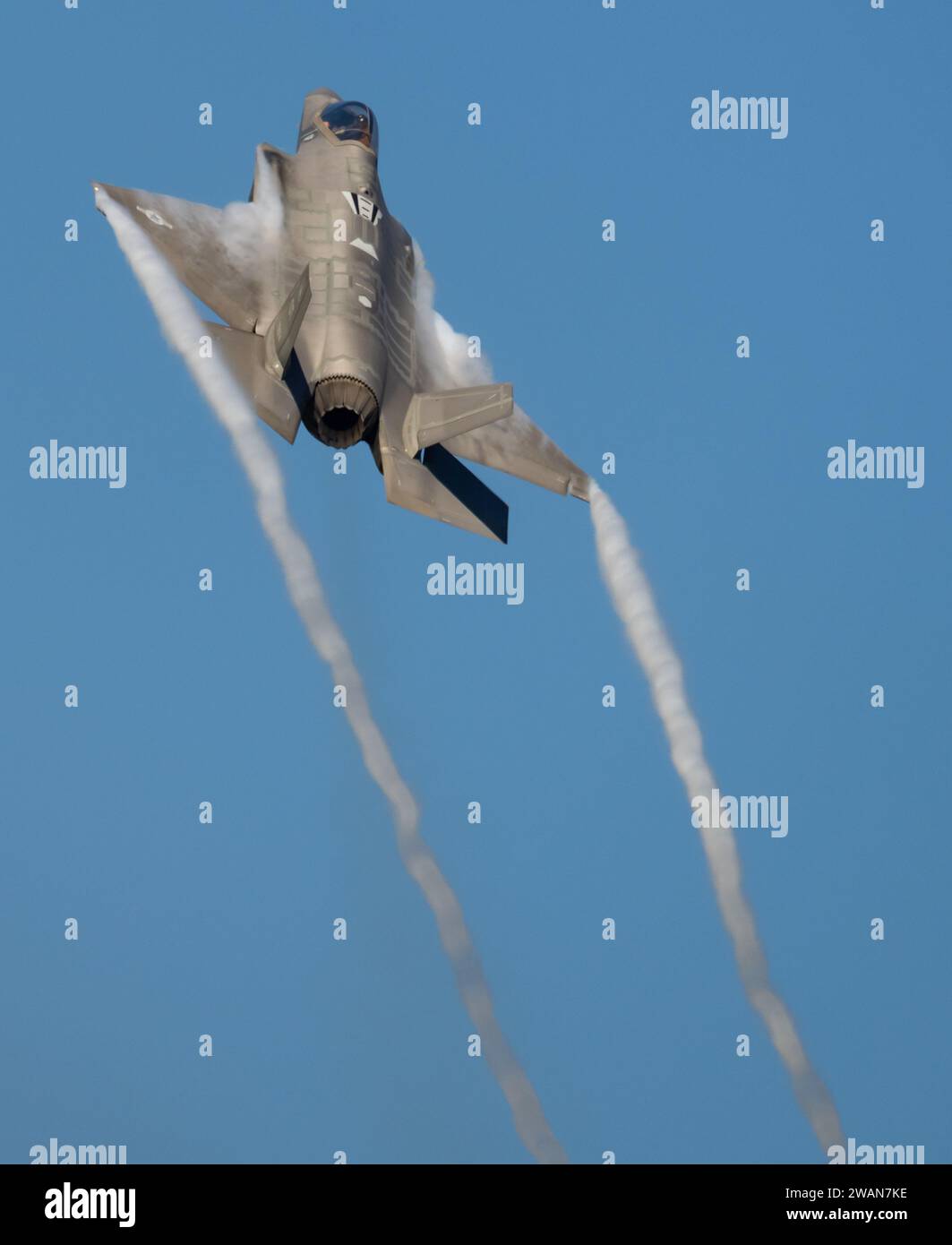 A U.S. Air Force F-35A from the 422nd Test and Evaluation Squadron (TES ...