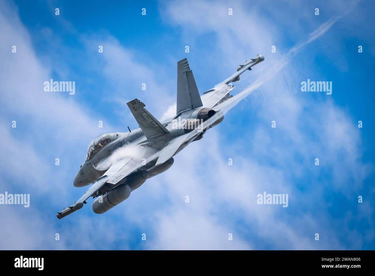 An EA-18G Growler from the U.S. Navy’s Air Test and Evaluation Squadron ...