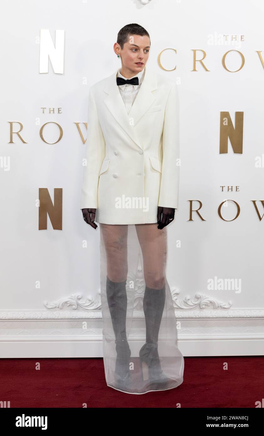 Cast and guests on the red carpet for The Crown' finale celebration ...