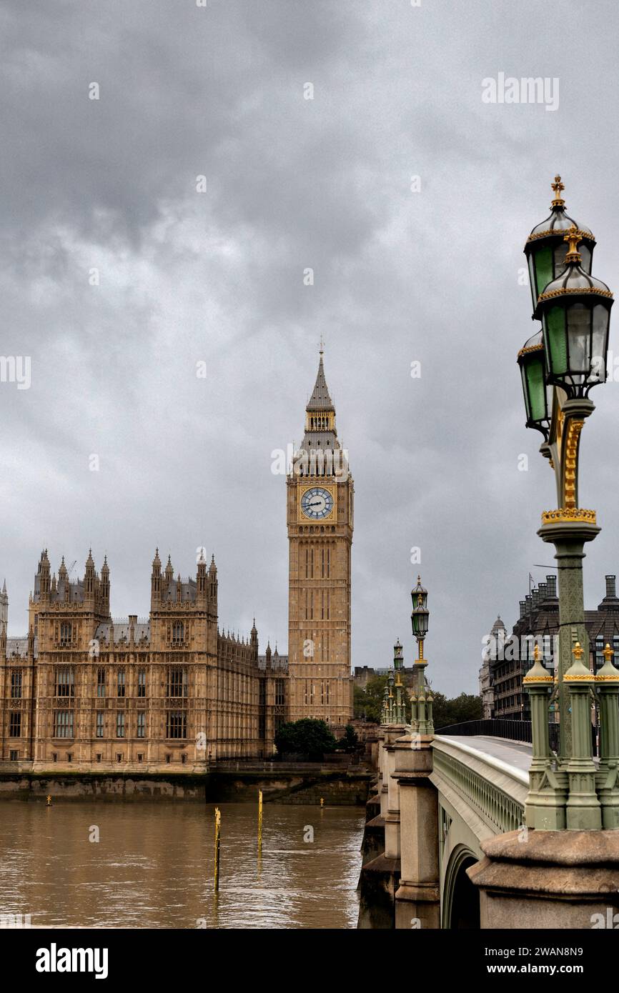 A photograph of the iconic clock tower in London, known for its ...