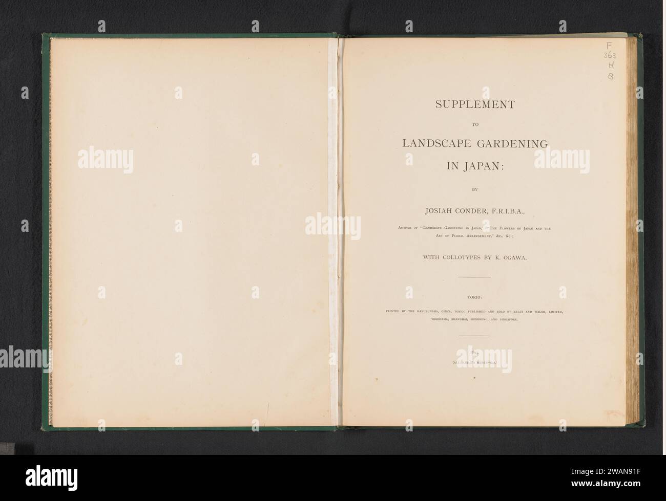 Supplement to Landscape gardening in Japan / by Josiah Conder; with ...