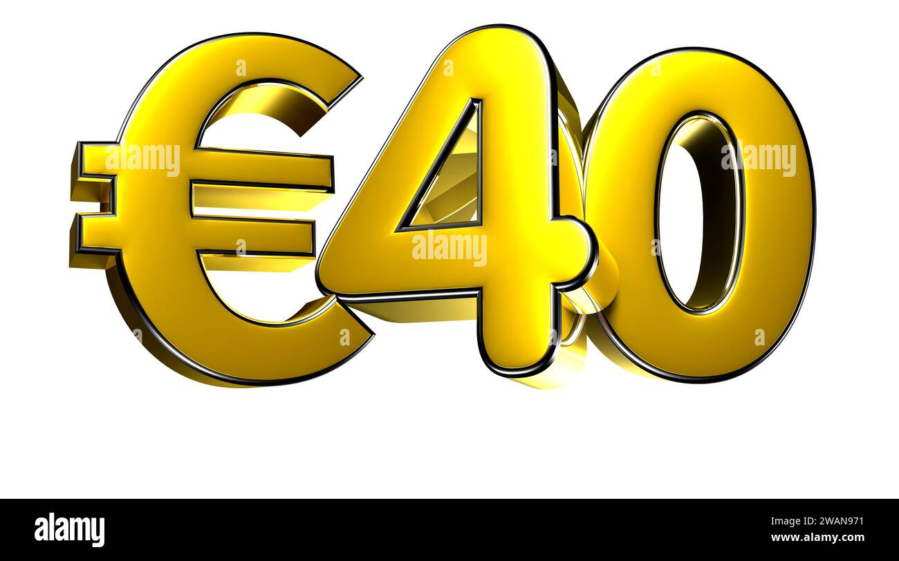 40 euro Cut Out Stock Images & Pictures - Alamy
