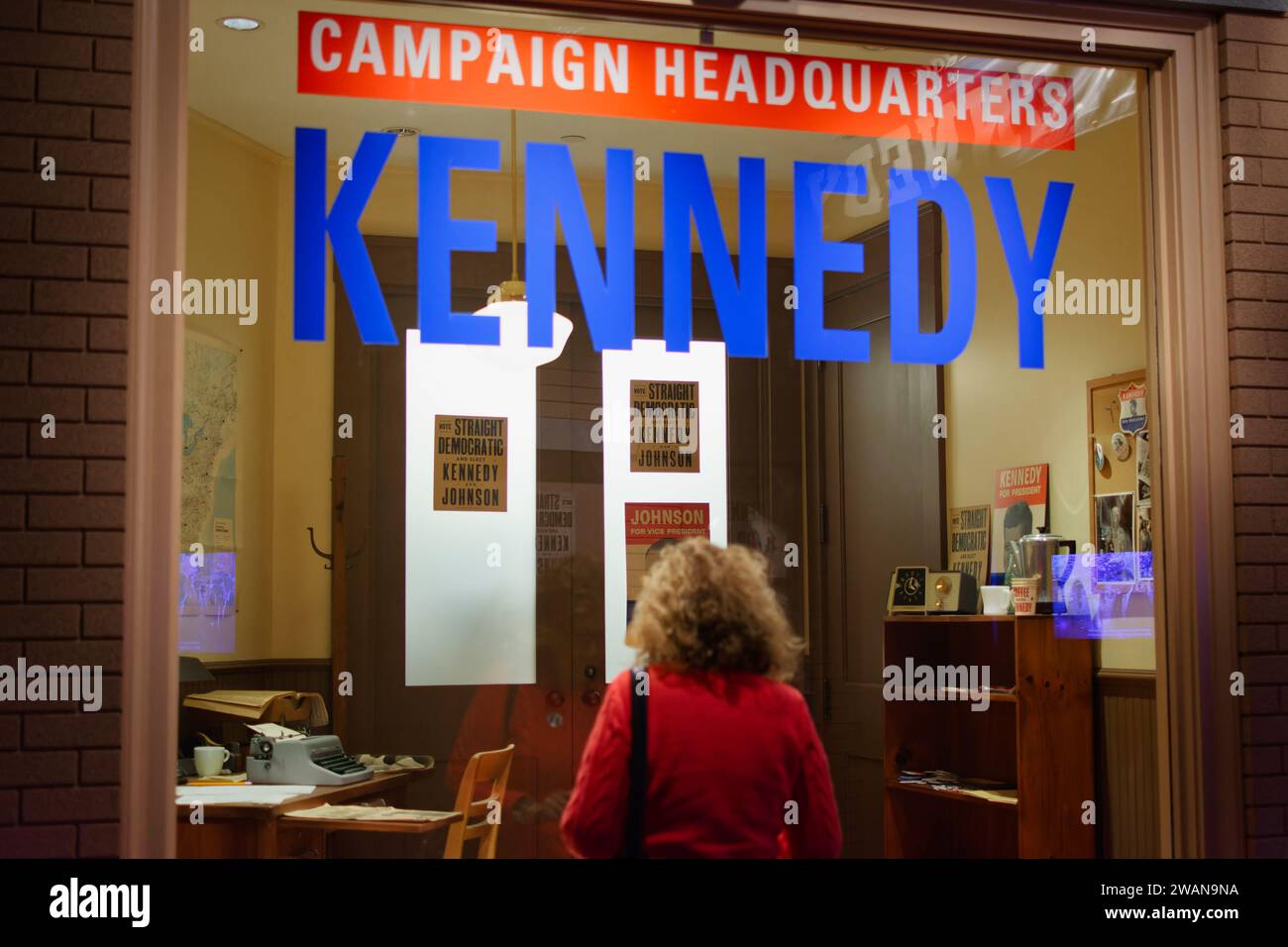 John F. Kennedy Presidential Library Boston, Massachusetts - A replica ...