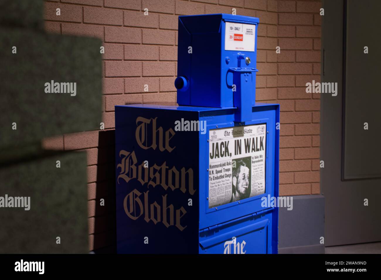 John F. Kennedy Presidential Library Boston, Massachusetts - A blue ...