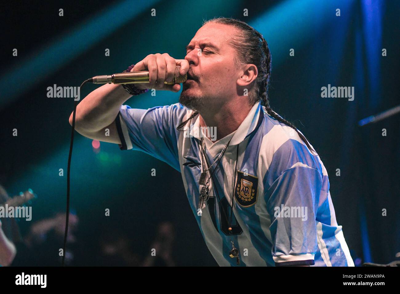 Mike Patton performing live with Mr. Bungle Stock Photo - Alamy