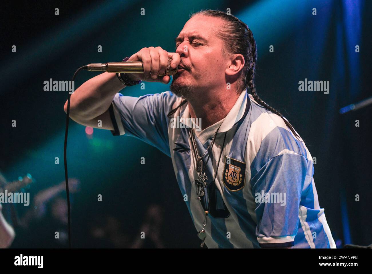 Mike Patton performing live with Mr. Bungle Stock Photo - Alamy